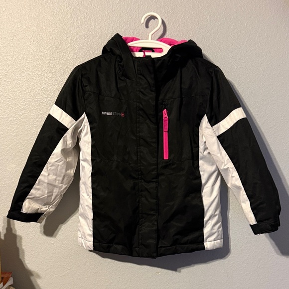 Swiss Tech | Jackets & Coats | Swiss Tech Black And White Jacket With ...